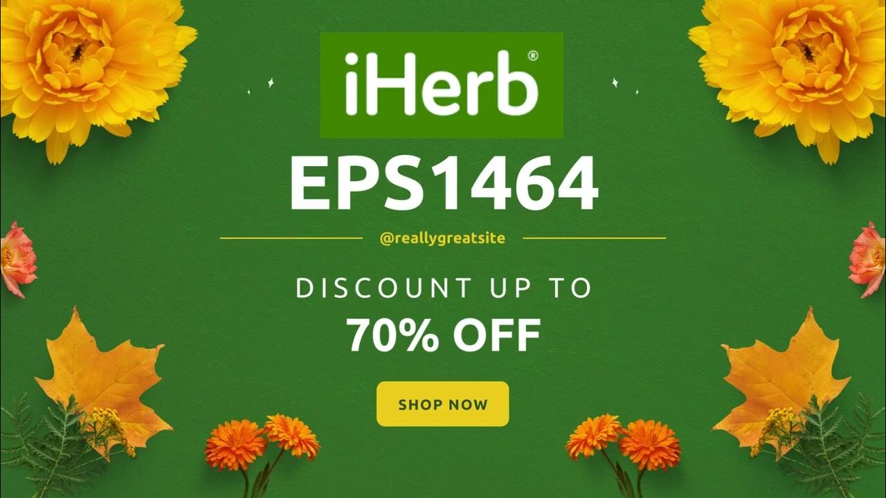 iHerb Promo Code (2024) iHerb DisCount Code UP TO 70% OFF Promo Code - YouTube