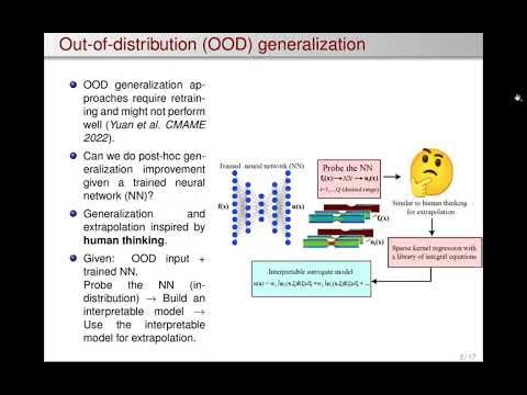 Neural networks that think!: Extrapolating and interpreting in scientific deep learning - YouTube