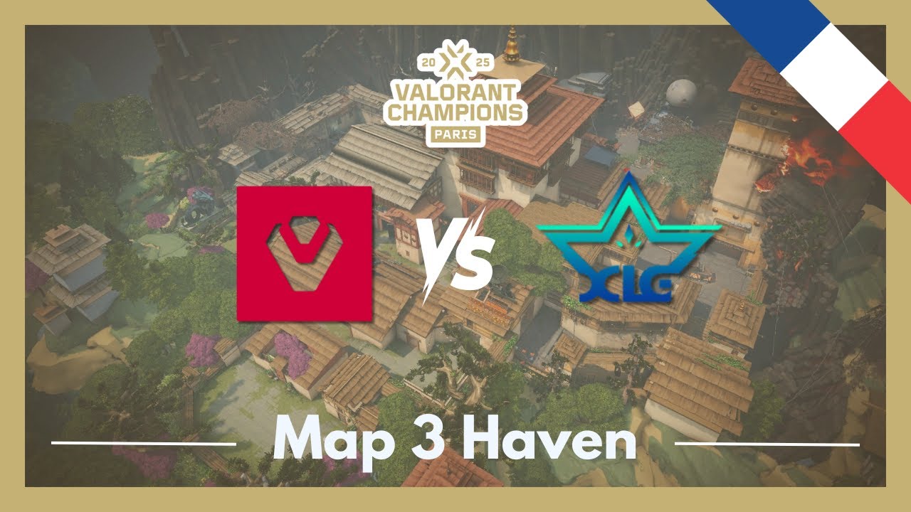 VCT CHAMPIONS Paris Group Stage | SEN vs XLG | Map 3 Haven - YouTube
