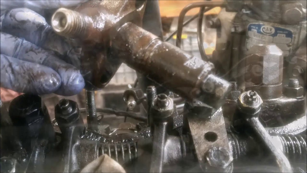 Land Rover Series 2a 88 - Part 2: 2.25 Diesel Engine Work - YouTube