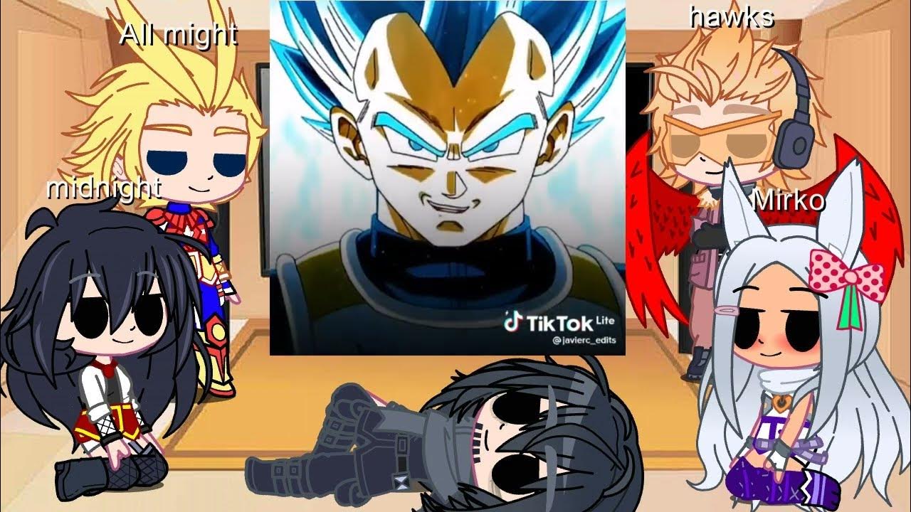 Pro Héroes Reacción A Goku Goku Dimensión De Mha Mike 20 Youtube