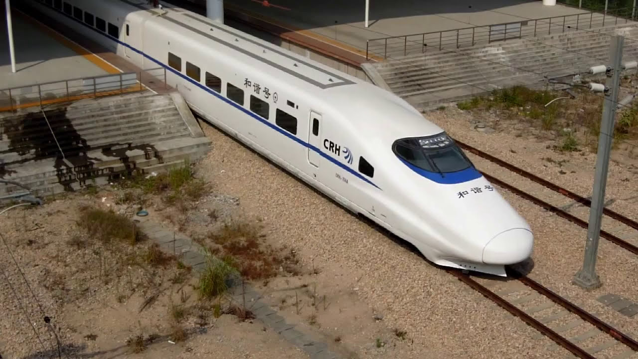 CRH2A+CRH2A, China High Speed train 中國高速列車 (D2322深圳北至南昌西, ShenZhen to ...