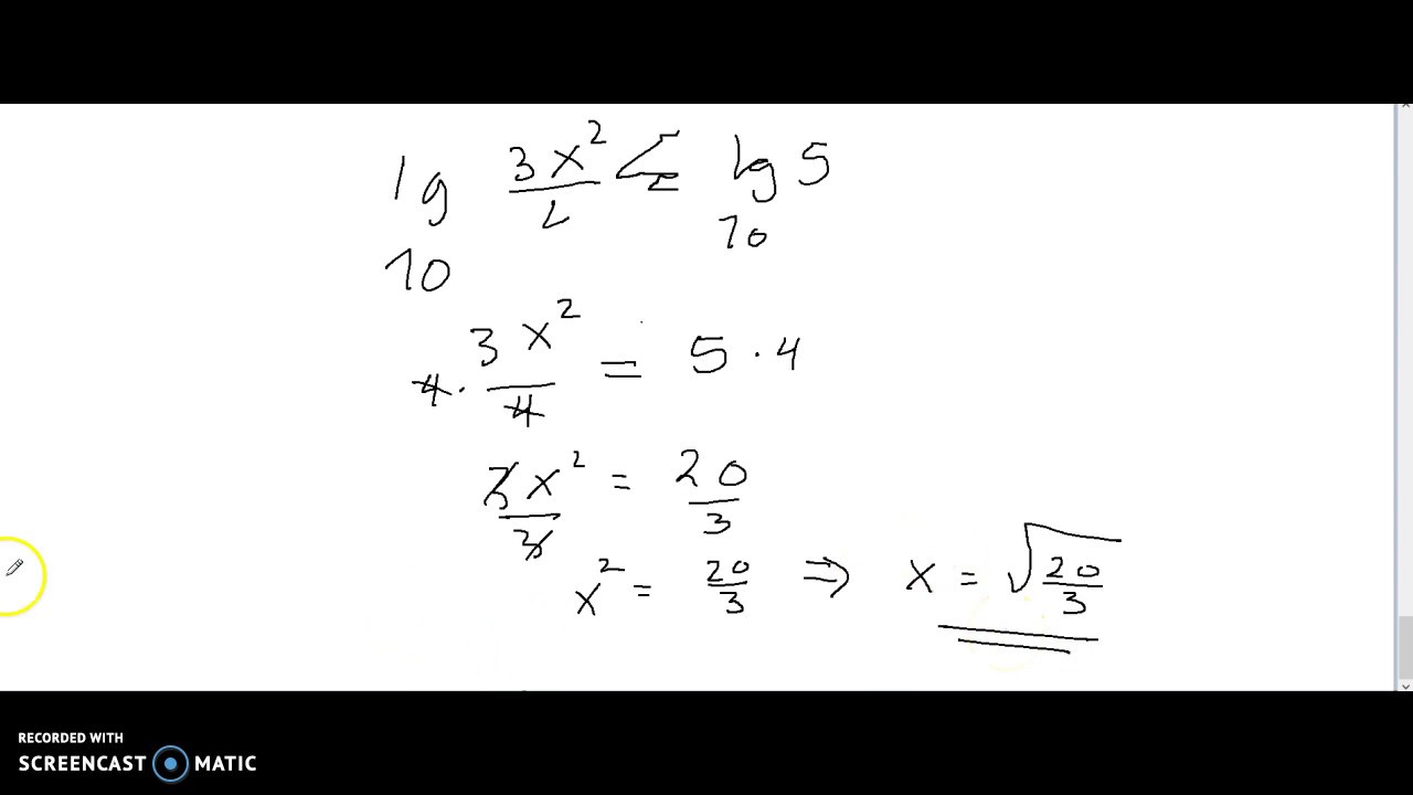 Xisaab |logarithm #3| - YouTube