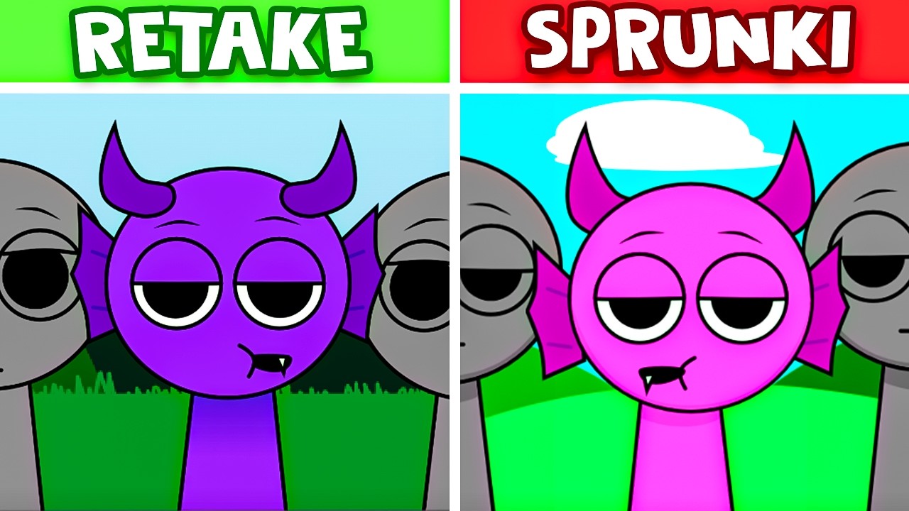 Incredibox Sprunki Retake BUT Sprunki Original - Normal VS Horror Style ...