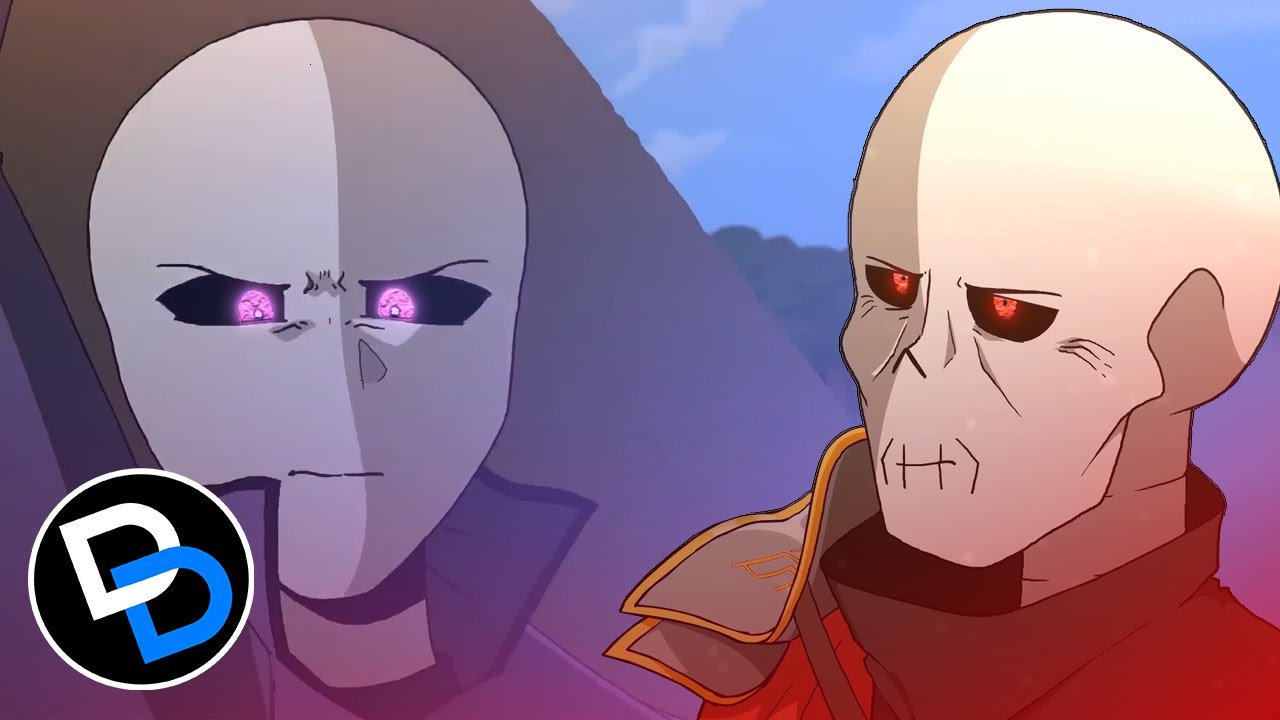 Gaster vs Roman (Su padre) | Glitchtale Temporada 3 Orígenes de Gaster ...