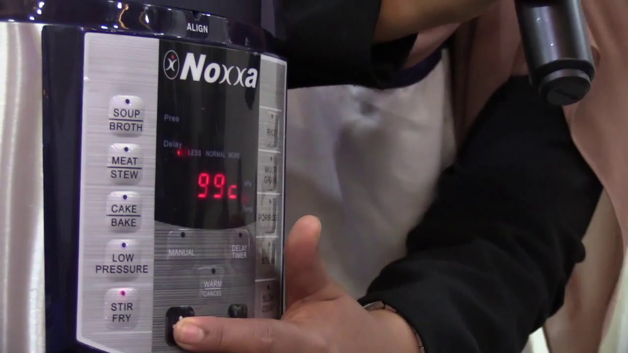 New Noxxa Electric Multifunction Pressure Cooker - YouTube