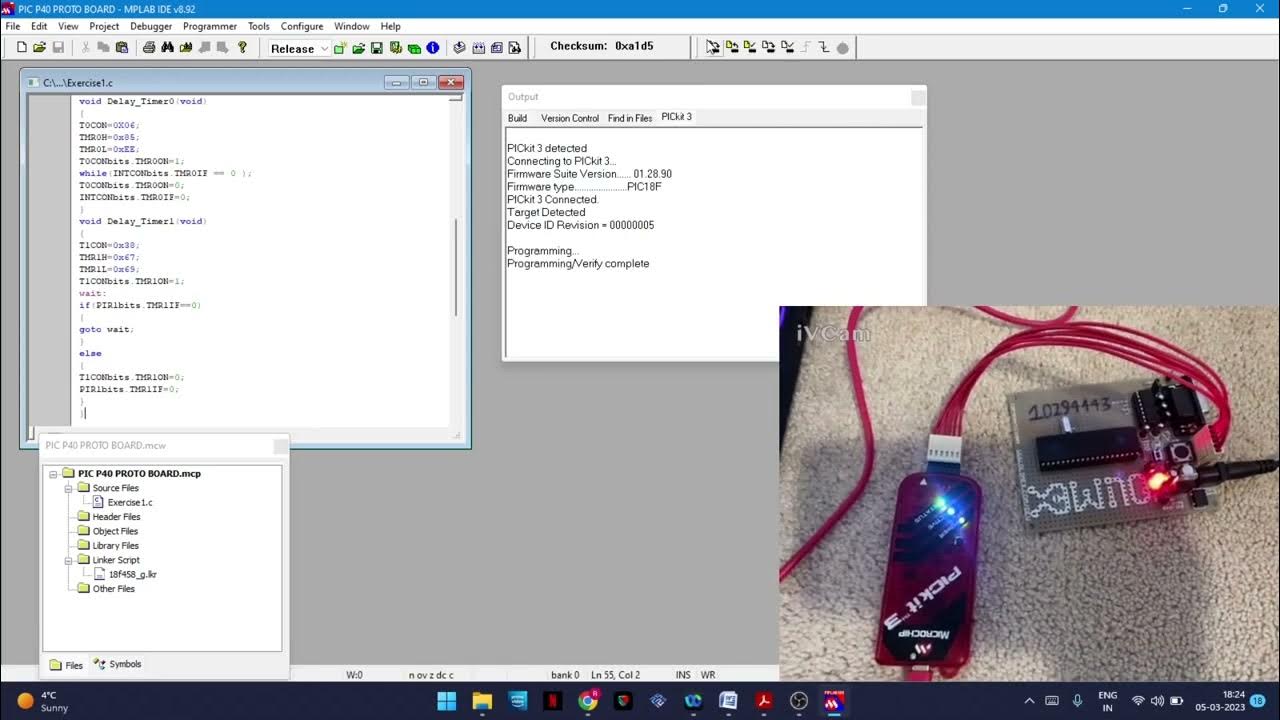 Interfacing Lab 6 Exercise 1 | Rohit Chouhan (10294443) - YouTube