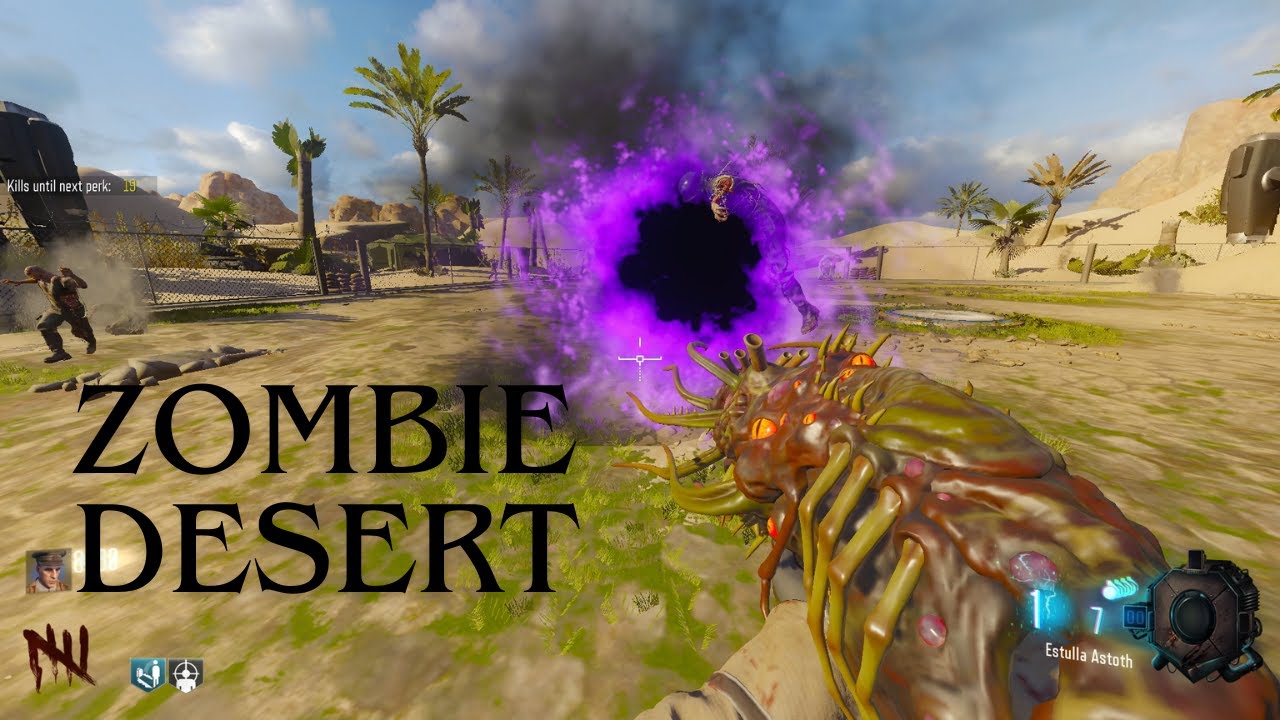 ZOMBIE DESERT - Custom map zombies black ops 3 - YouTube