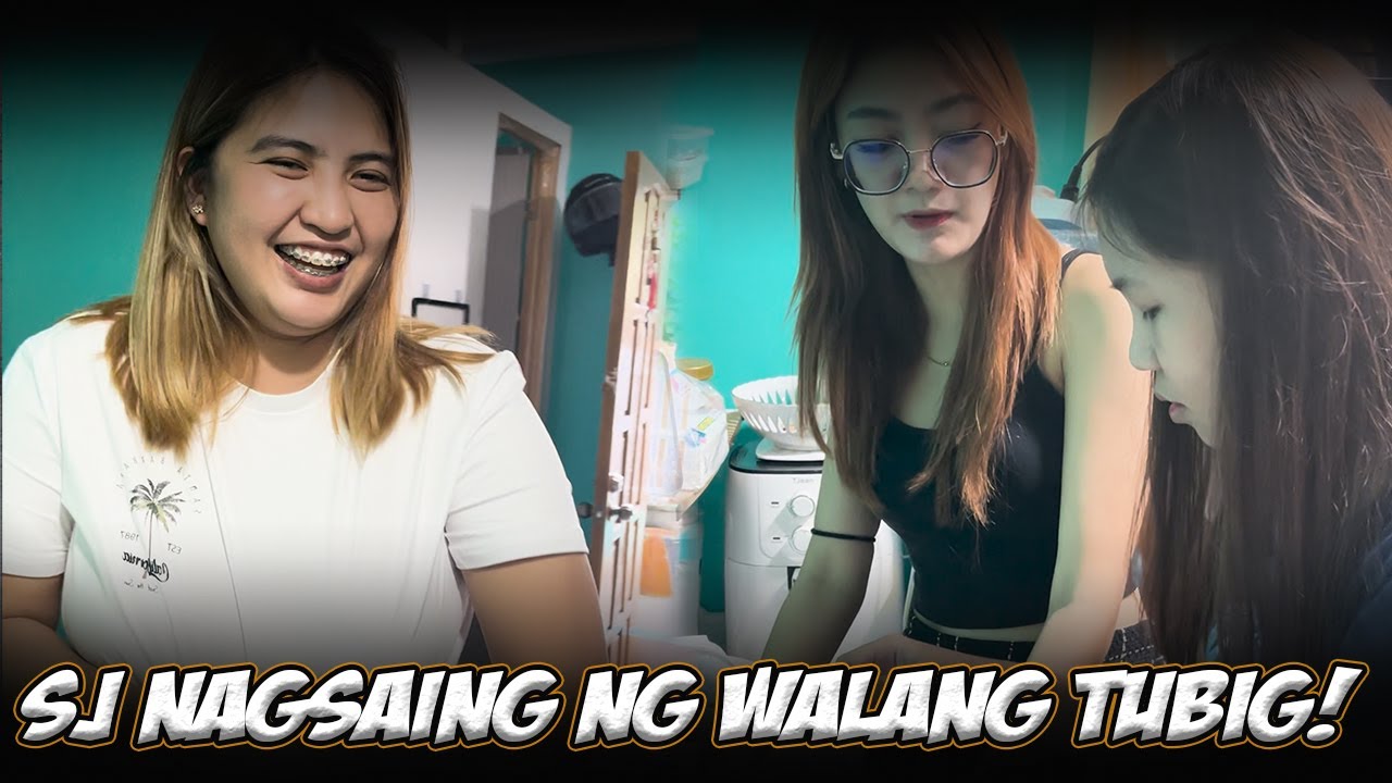 SJ nagsaing ng walang tubig! - YouTube