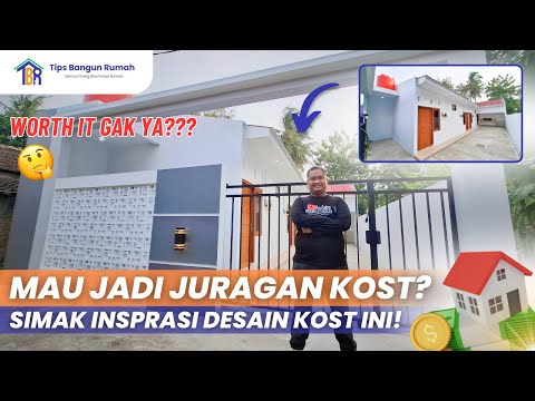 BANGUN KOS-KOSAN MINIMALIS!! 2,5X4 M ADA 4 KAMAR TIDUR || LUAS TANAH 120 M2