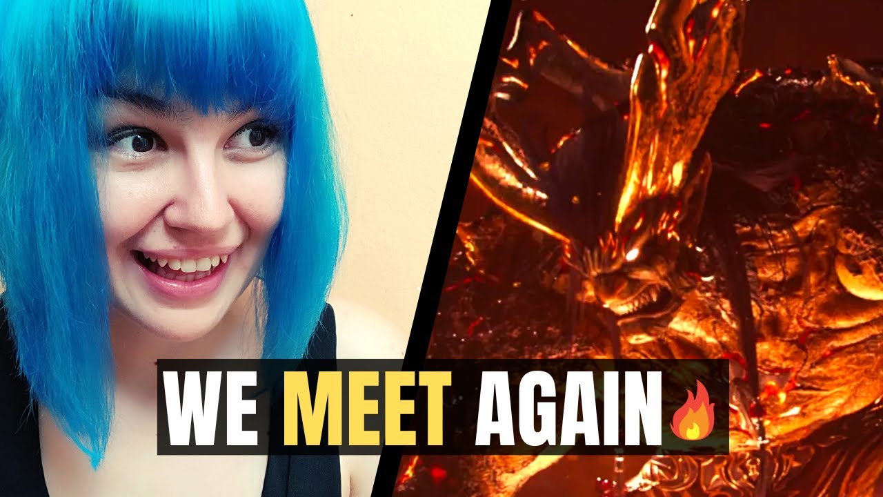 Vee fights Ifrit in Crisis Core: Final Fantasy VII Reunion! *boss fight ...