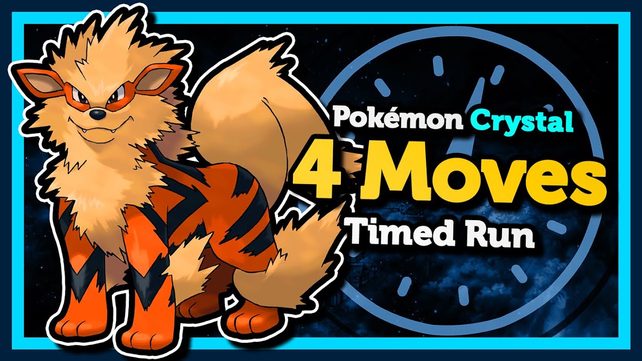 ARCANINE's 4 Move Challenge :: How fast can I beat Pokémon Crystal ...