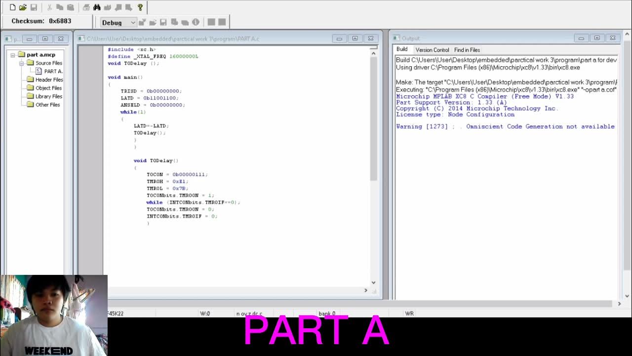 Lab 3 Embedded (MPLAB) - YouTube