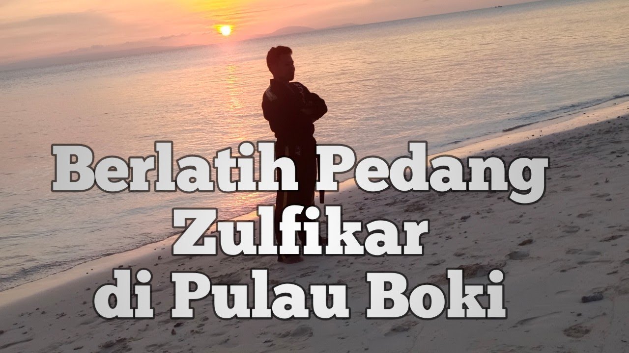 Keseruan Latihan Pedang di Pulau Boki Lunguto Buol Indonesia - YouTube
