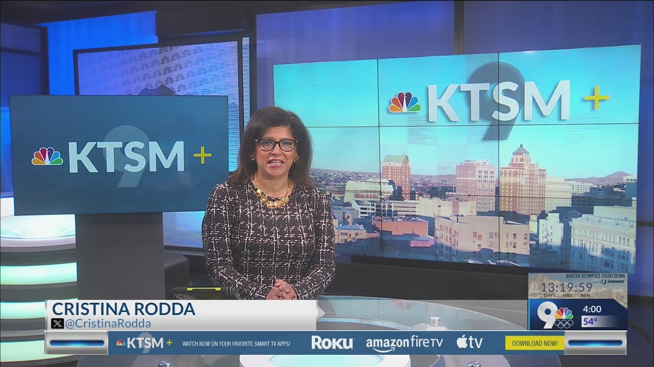 KTSM+ at 4 p.m. with Cristina Rodda, Tirza Ortiz, Friday, Jan. 23, 2026 ...