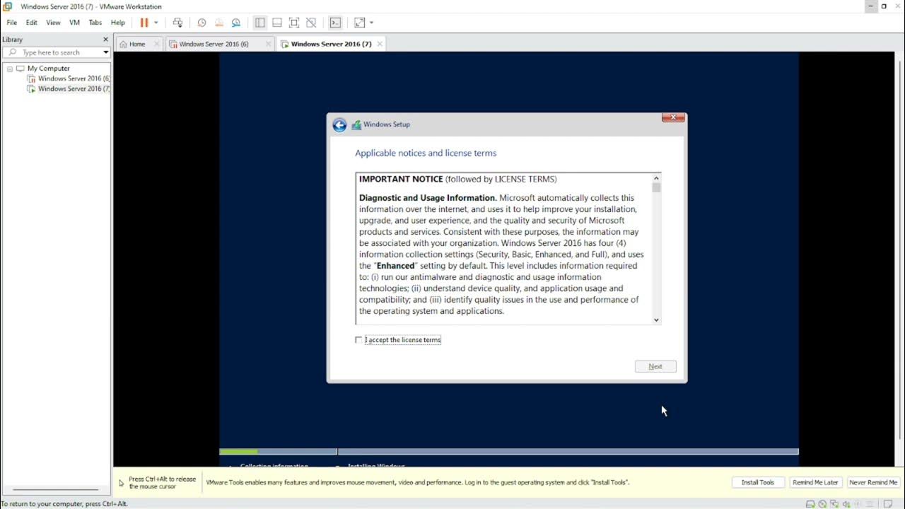 Installing and Configuring Windows Server 2016 in Core Mode - YouTube