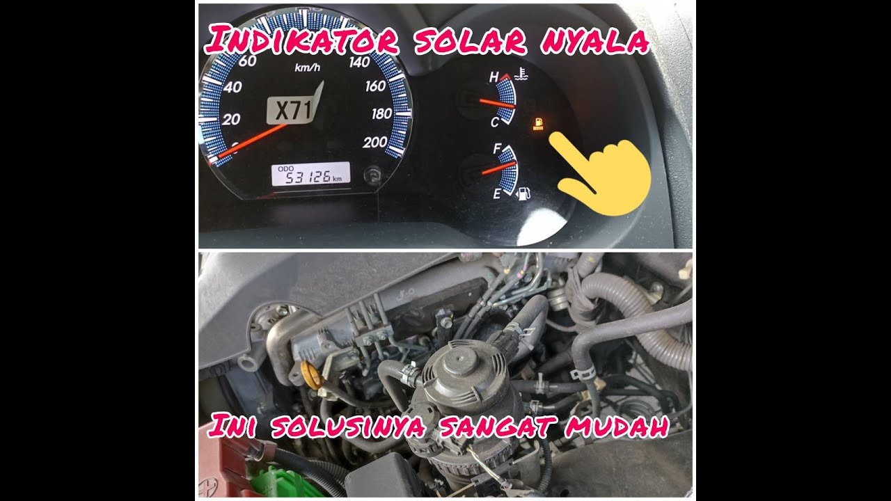 Indikator solar nyala terus , ini penyebabnya | mobil diesel | innova ...