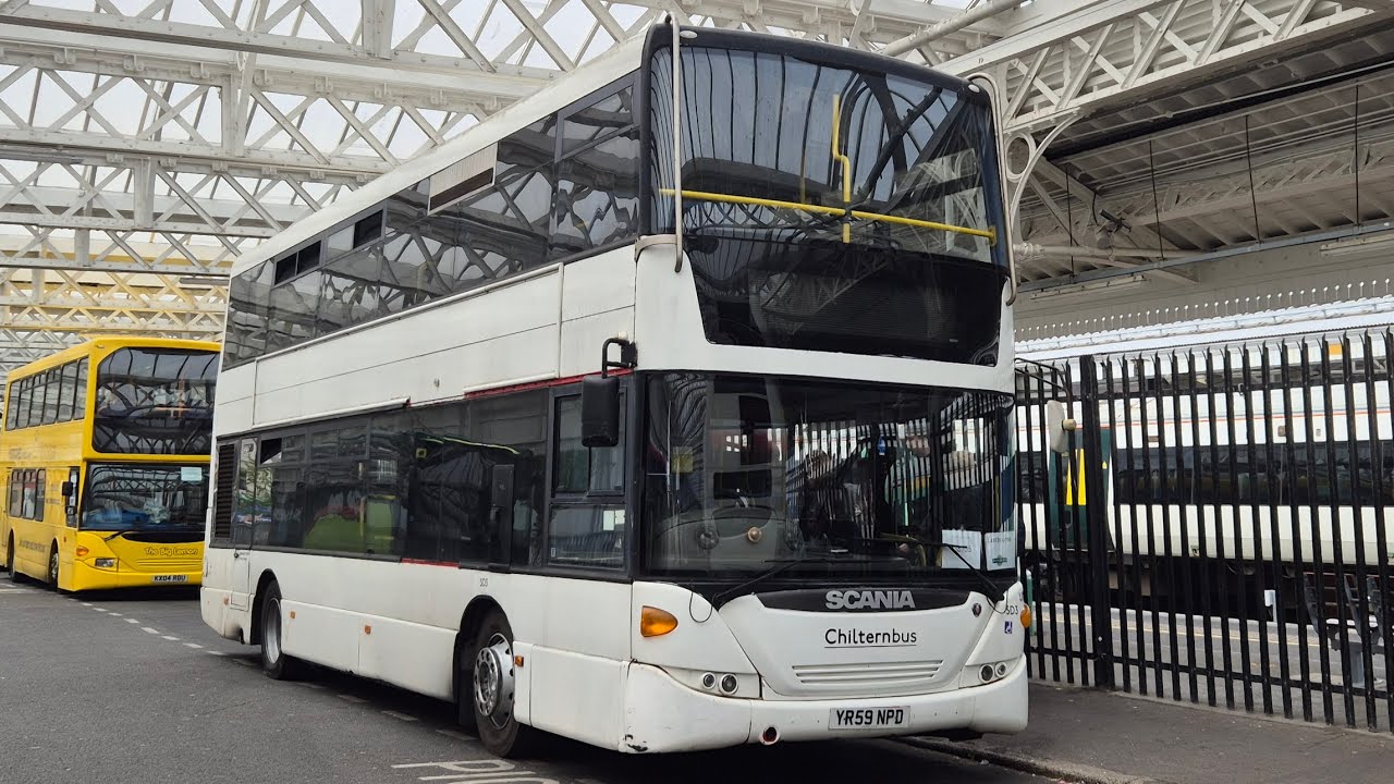 Onboard Chiltern Bus SD3 (YR59 NPD) | Scania N230UD Omnicity | Rail ...