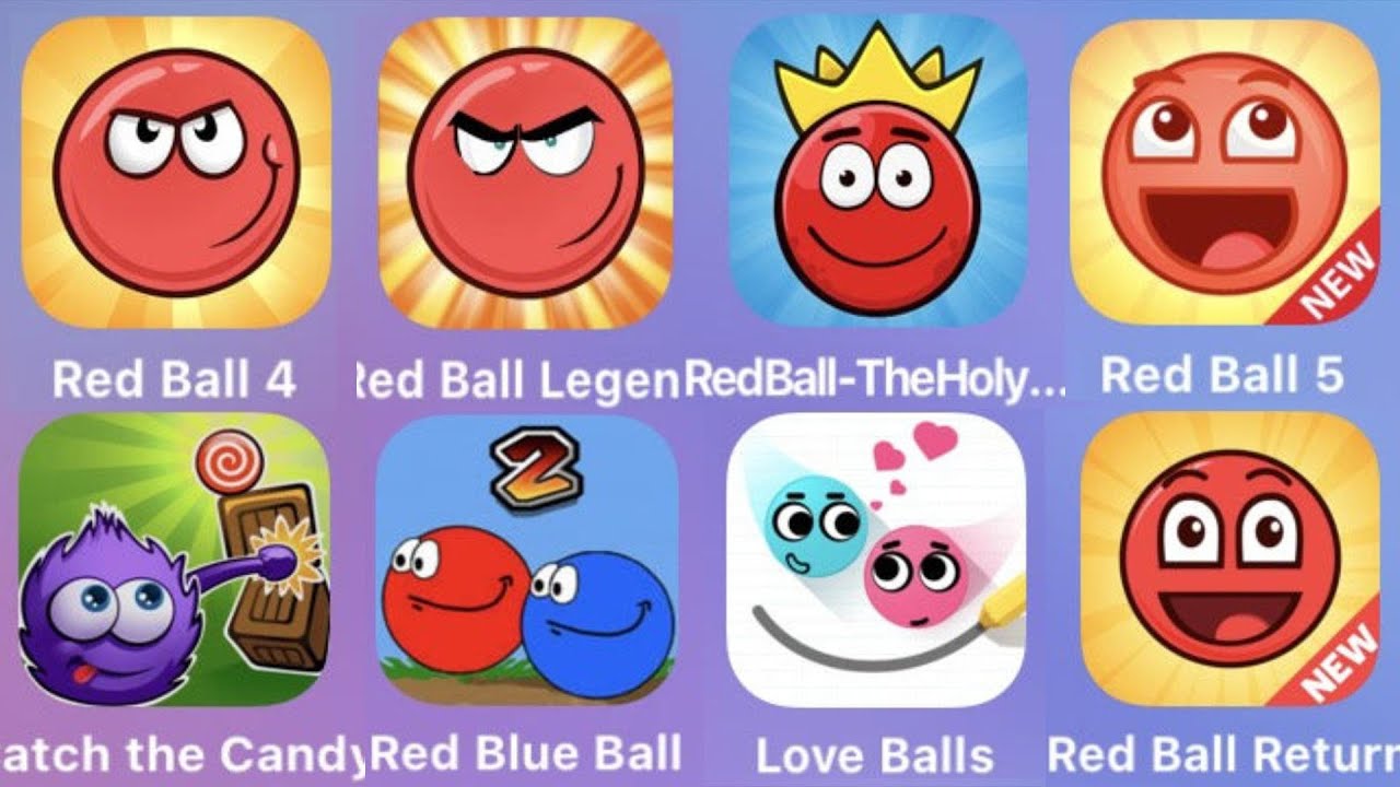 Red Ball 4,Red Ball Legend,Red Ball Holy Treasure,Red Ball 5,Catch The ...