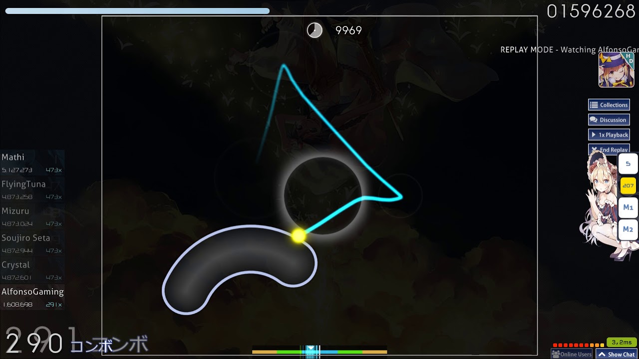 Osu! Yubi Bouenkyou ~Anime-ban~ [~Extra~] +HD 99.06% FC 198pp - YouTube