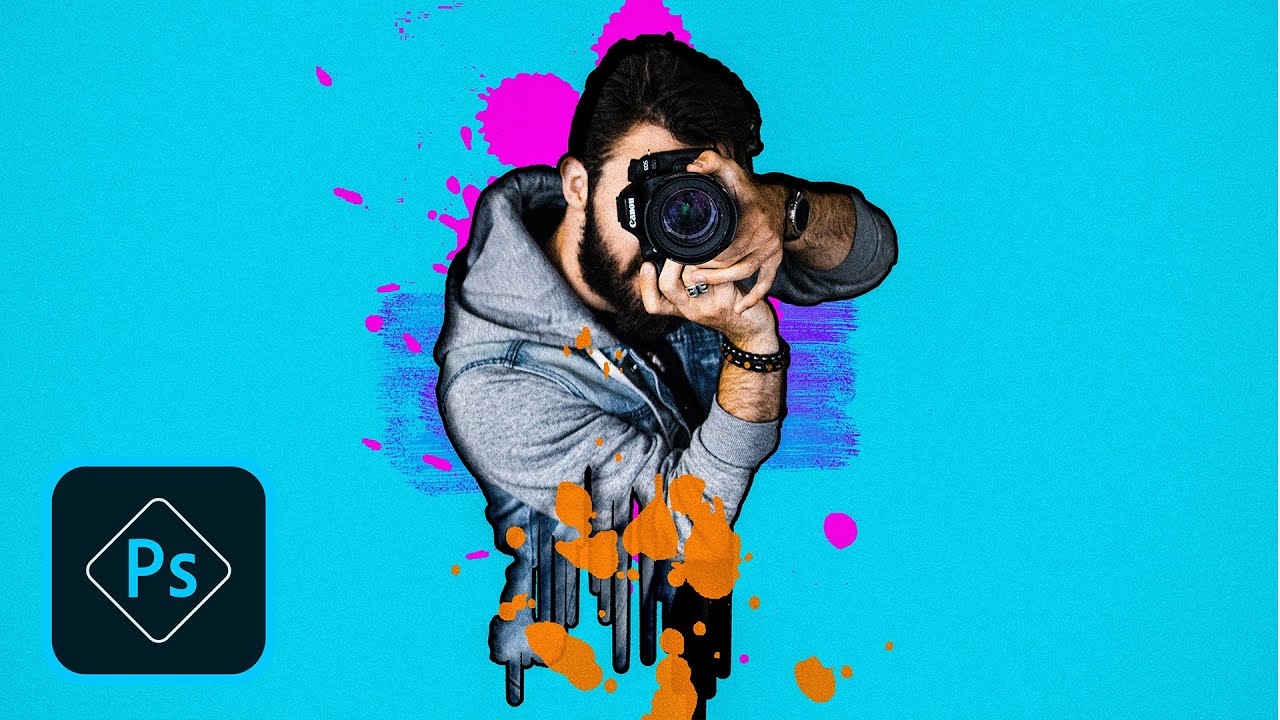 Creative Dripping Effect Photoshop Tutorial - YouTube