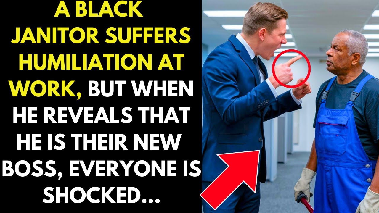 BLACK JANITOR IS HUMILIATED AT WORK, BUT WHEN THEY FIND OUT HE IS THE ...