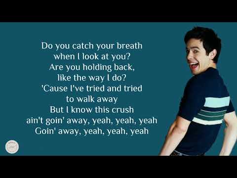 David Archuleta - Crush (lyrics)