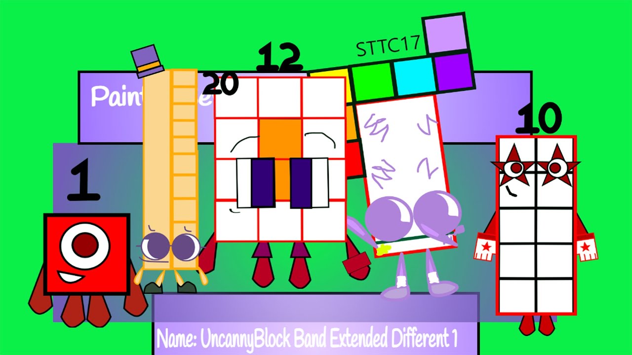 Looking for UncannyBlock Band Extended Different 1 to 20 reanimated ...