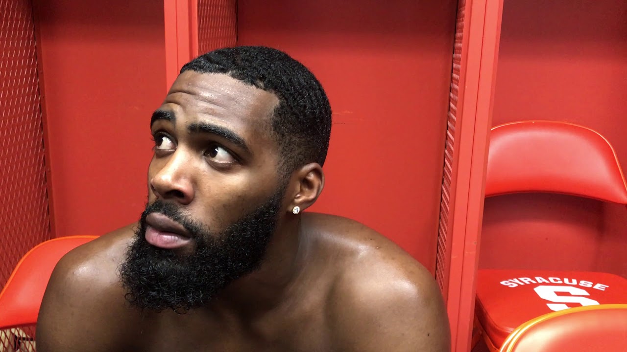 Pitt SG Jared Wilson-Frame 1/19/19 | Syracuse Postgame | PSN - YouTube