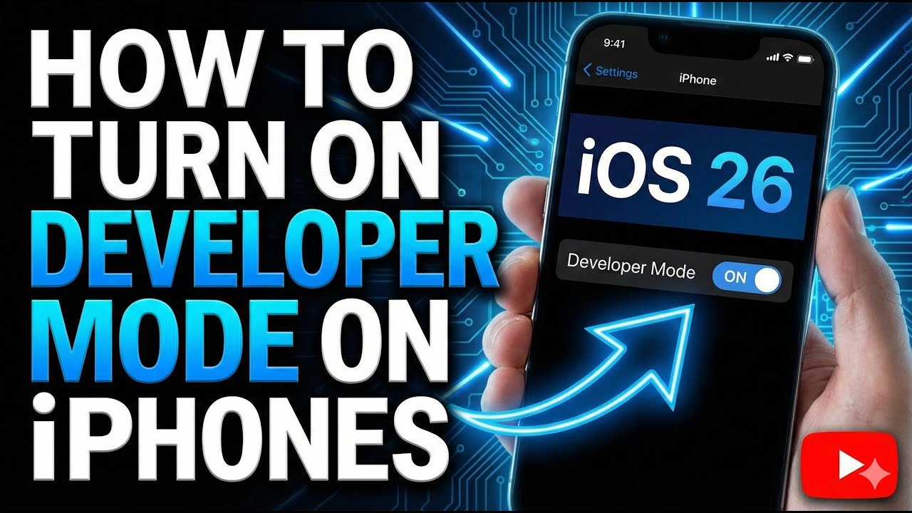 How to Turn On Developer Mode on iPhone (iOS 16 - 26) - YouTube