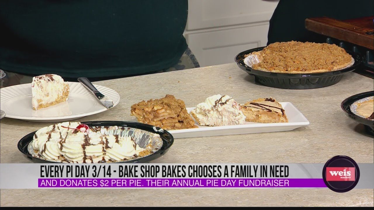 Celebrate Pi Day 2024 with Bake Shop Bakes WTAJ Studio 814 - YouTube