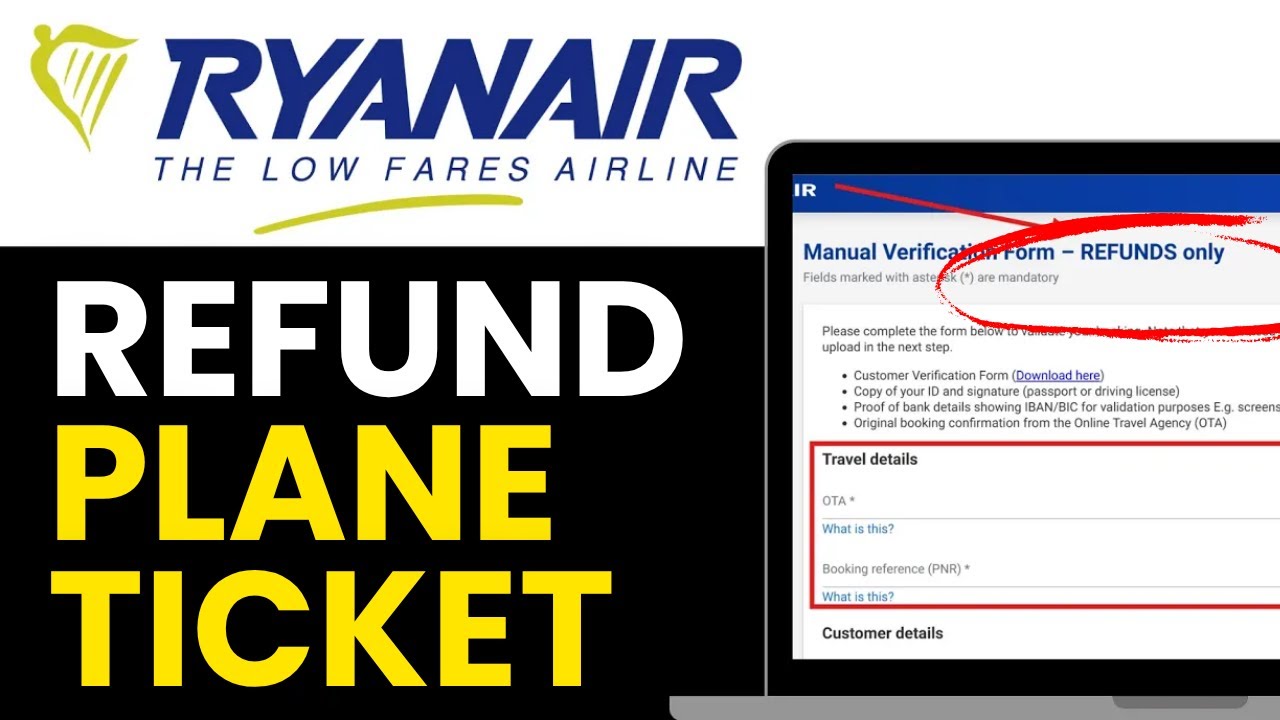 How to Refund Ryanair Plane Ticket 2025 (CORRECT WAY) - YouTube