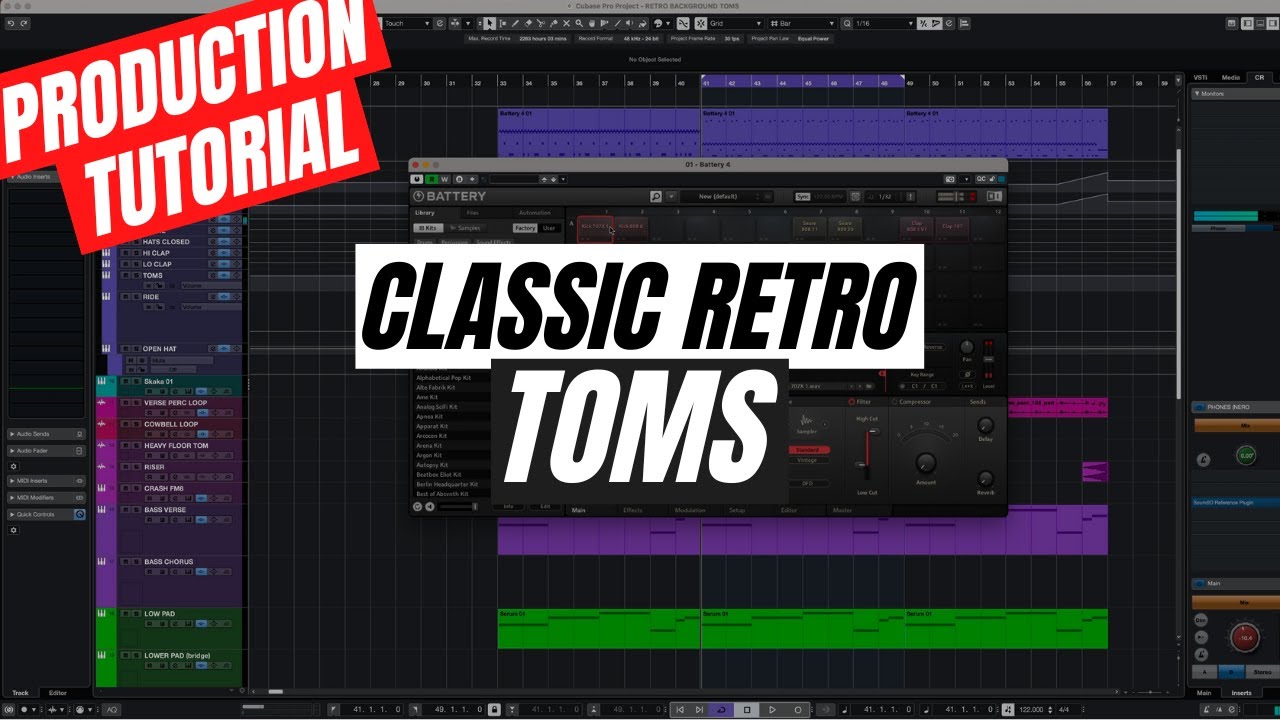 Classic Tom Sounds- Where to Get Them and How to Use Them, with FREE ...