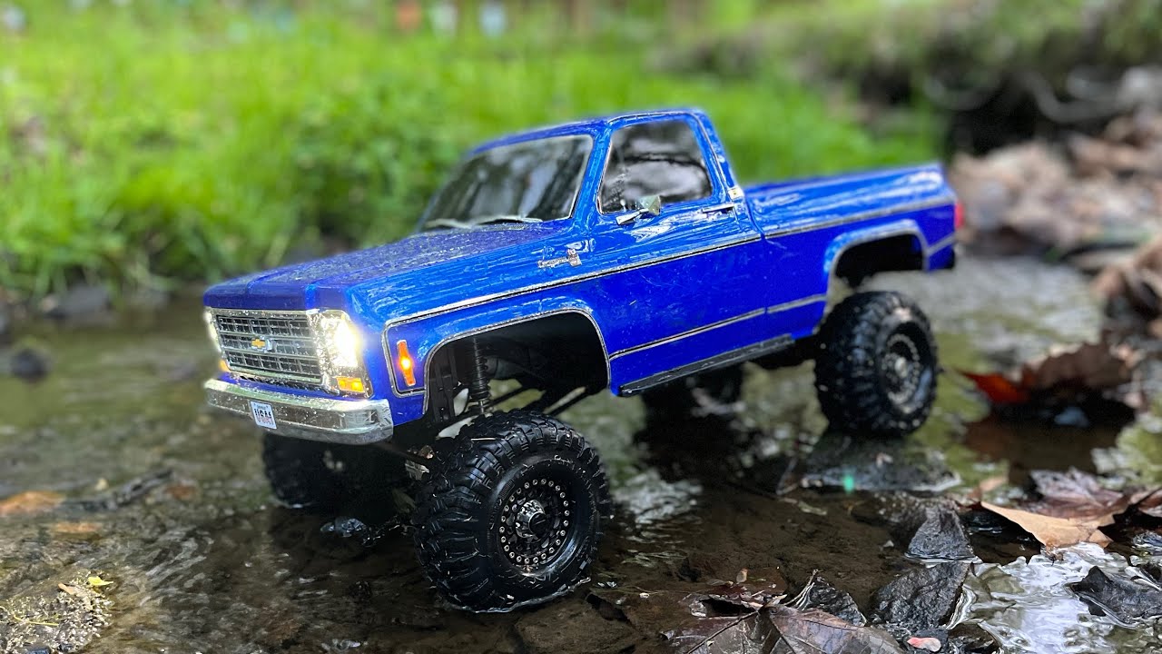 TRAXXAS TRX4 HIGH TRAIL || CANYON TRAIL 1.9 TIRE TEST WITH INJORA ...
