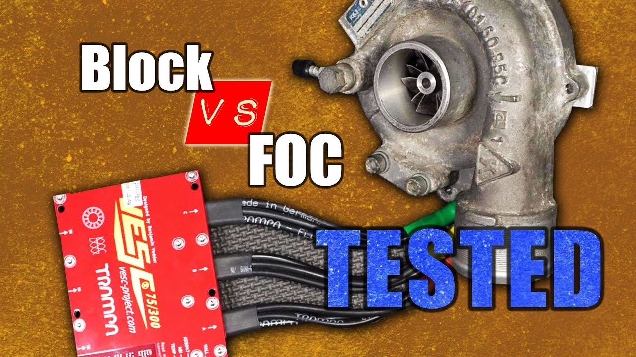 Block Commutation vs FOC - Which one is better? - YouTube