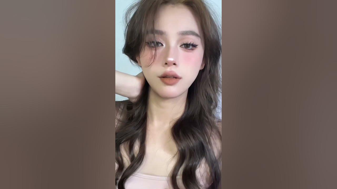 我的眼泪 你的战利品~氛围感 混血感洋娃娃妆 亚裔妆容 混血妆 轻欧美【芯芯还没睡】 Youtube