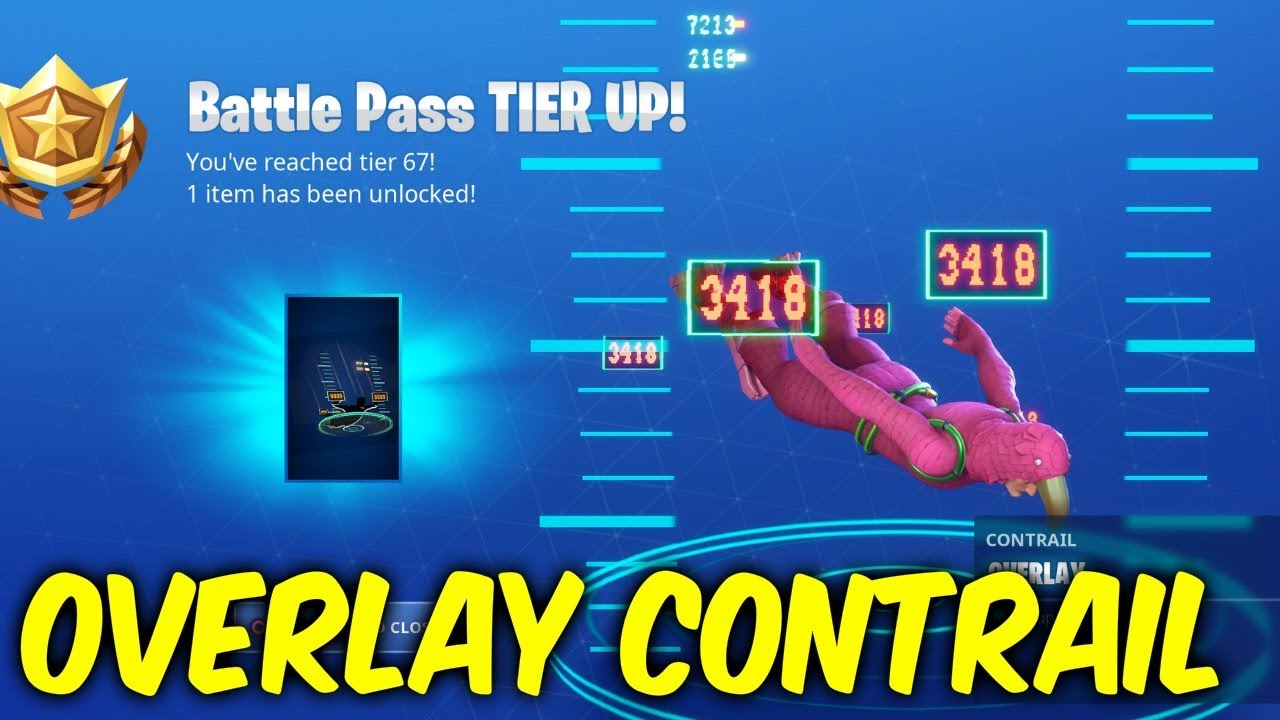 Fortnite overlay contrail.Crazy contrail - YouTube