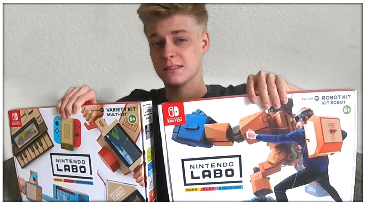 Nintendo Labo ROBO SET & MULTI SET | Unboxing - YouTube