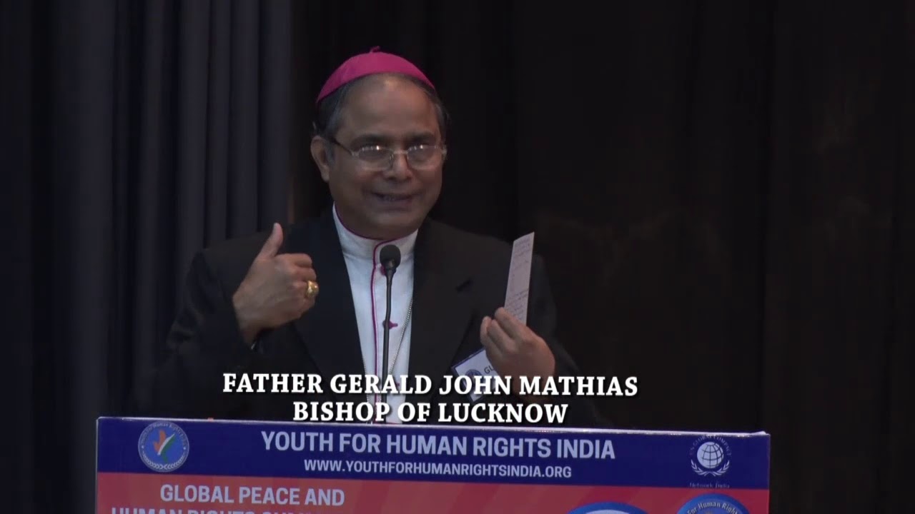 FR. GERALD JOHN MATHIAS SPEAKING ON GLOBAL PEACE SUMMIT ORGANISED BY ...