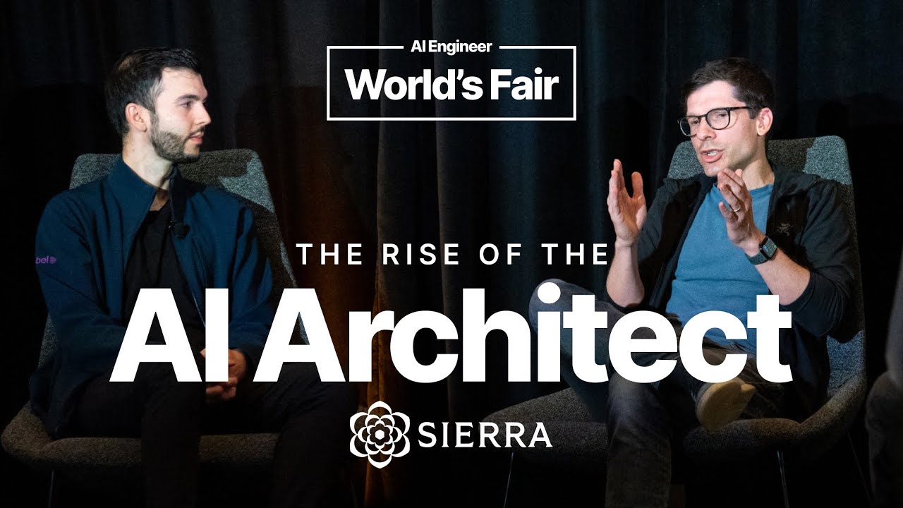 Rise of the AI Architect — Clay Bavor, Cofounder, Sierra w/ Alessio Fanelli - YouTube