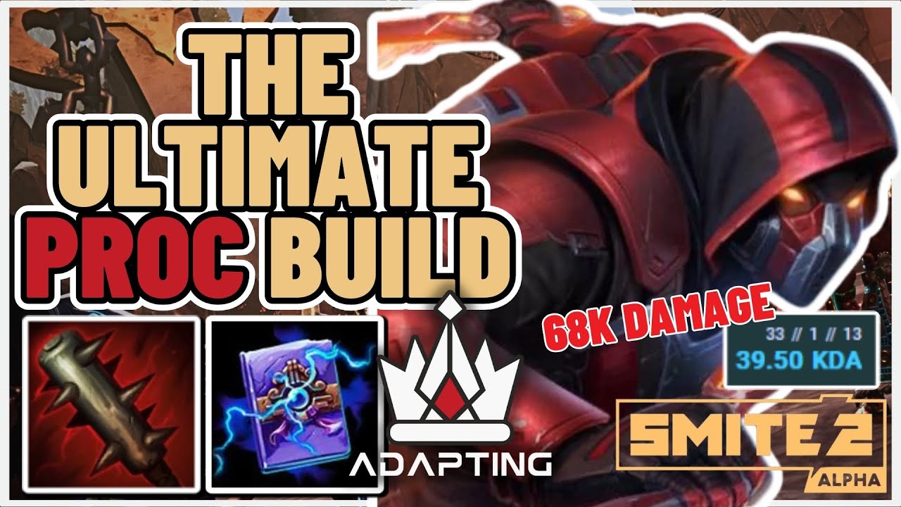 THE ULTIMATE PROC BUILD DOING 68K DAMAGE 39KDA | SMITE 2 - YouTube