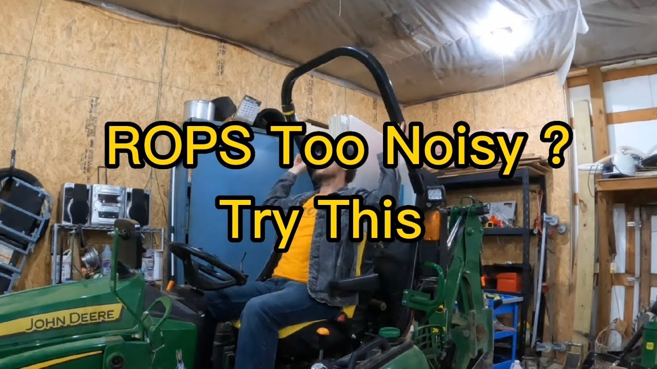 1025R Silencing The ROPS Rattle 🤫 - YouTube