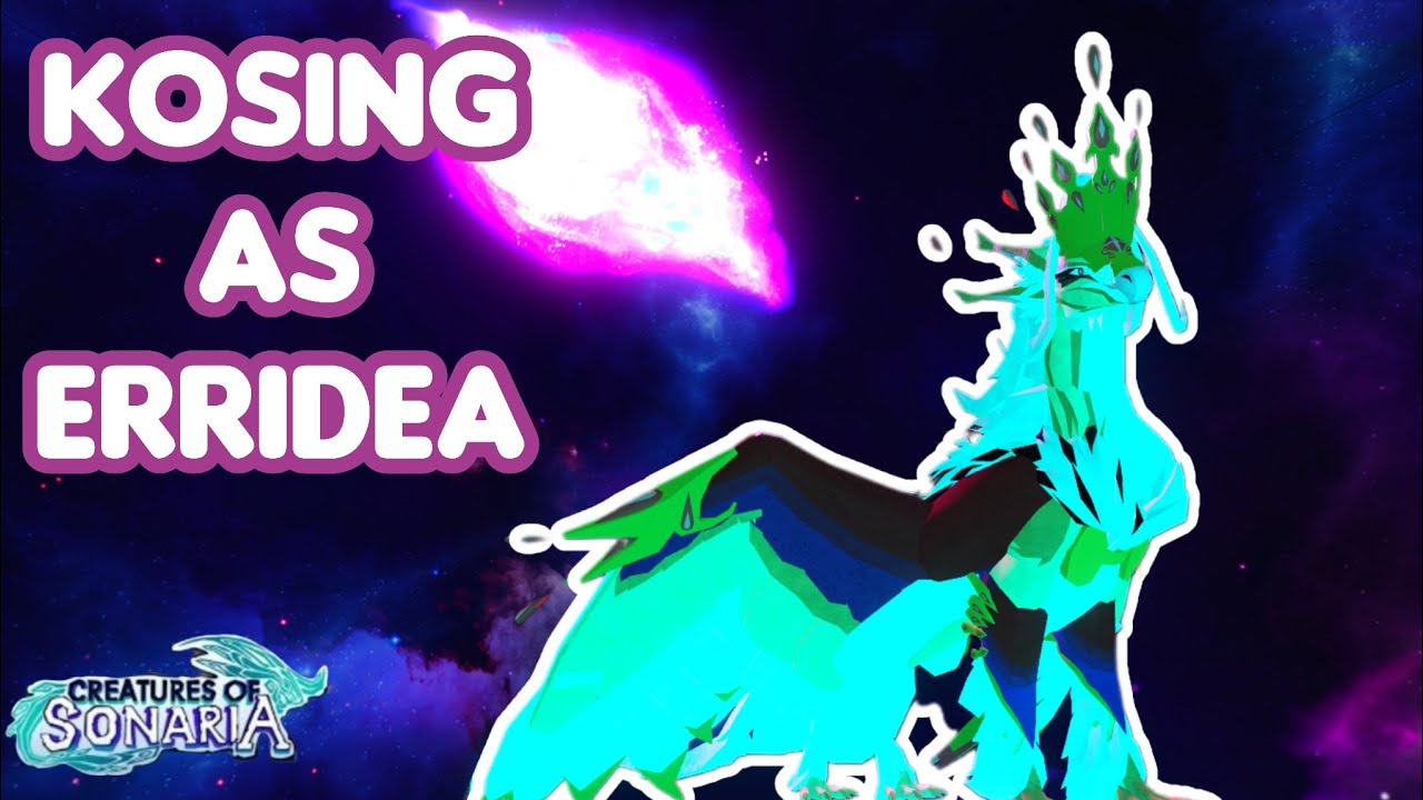 Kosing as Erridea! | Creatures of Sonaria | Roblox - YouTube