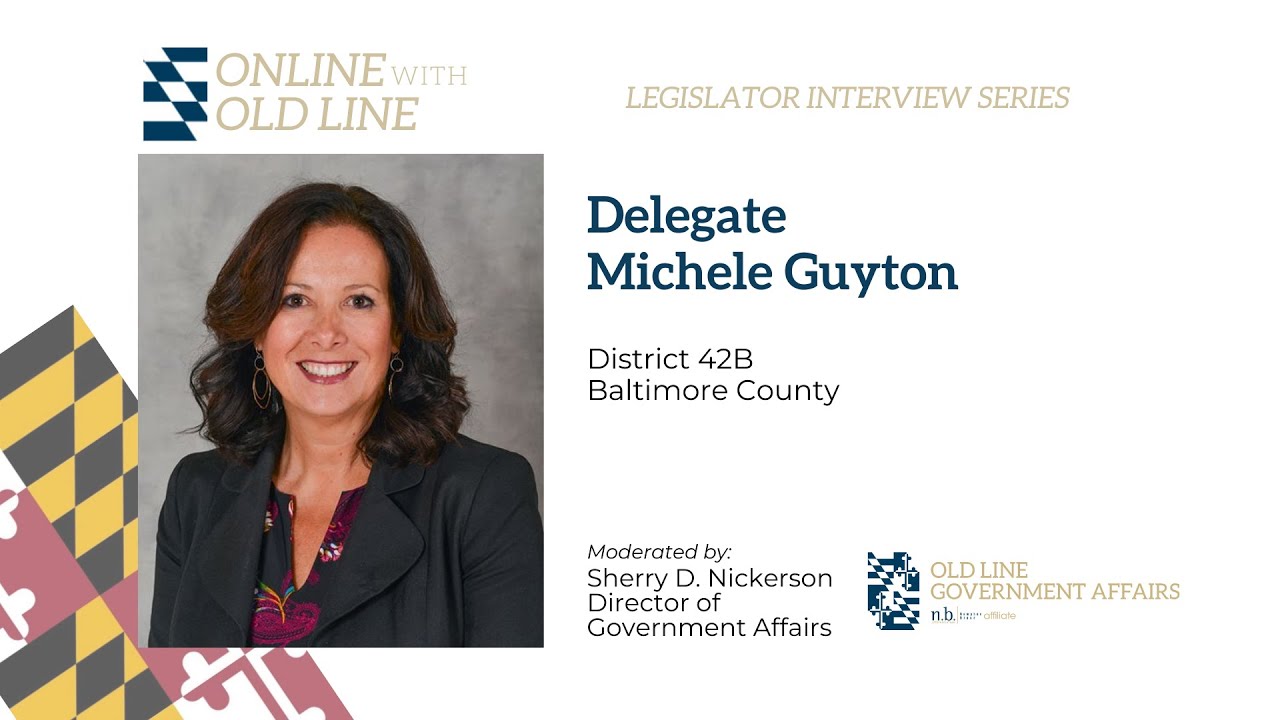 Online with Old Line: Maryland Delegate Michele Guyton - YouTube