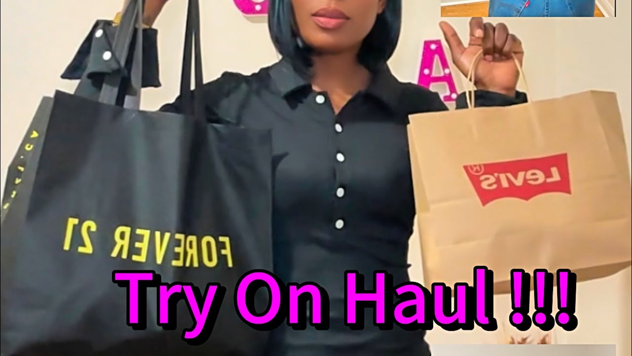 My First Mini Try On Haul !!! #newbie - YouTube