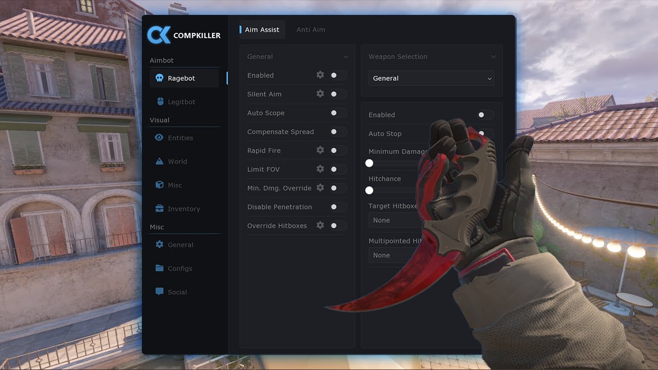 the compkiller early access showcase (best rage and legit cheat for 20 ...