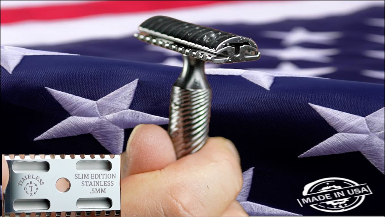 Timeless Razor: The Ultimate Open Comb Experience - YouTube