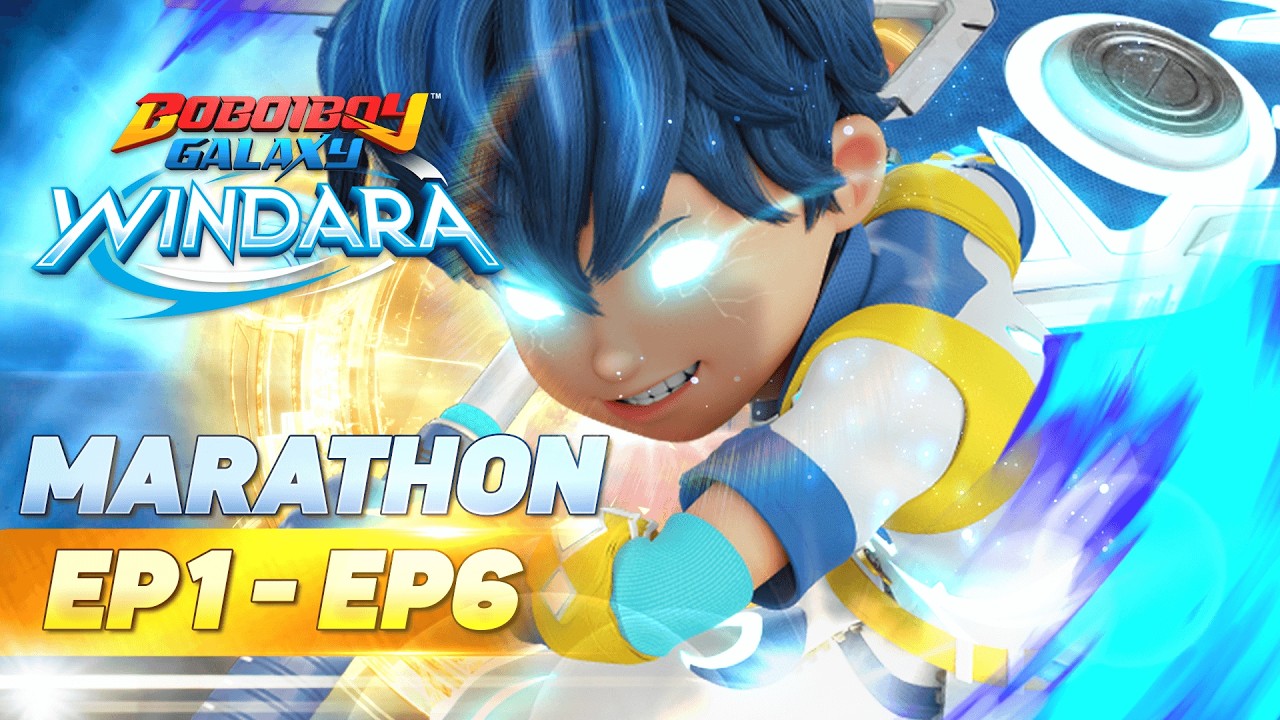 BoBoiBoy Galaxy WINDARA | MARATHON EP1-EP6 #MonstaNetwork - YouTube