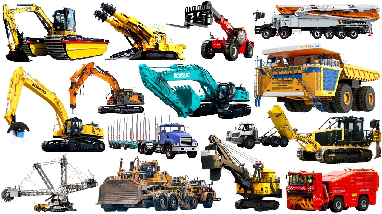 Amazing Excavator & Equipments Synthetic | Excavator Digger, Wrecking ...