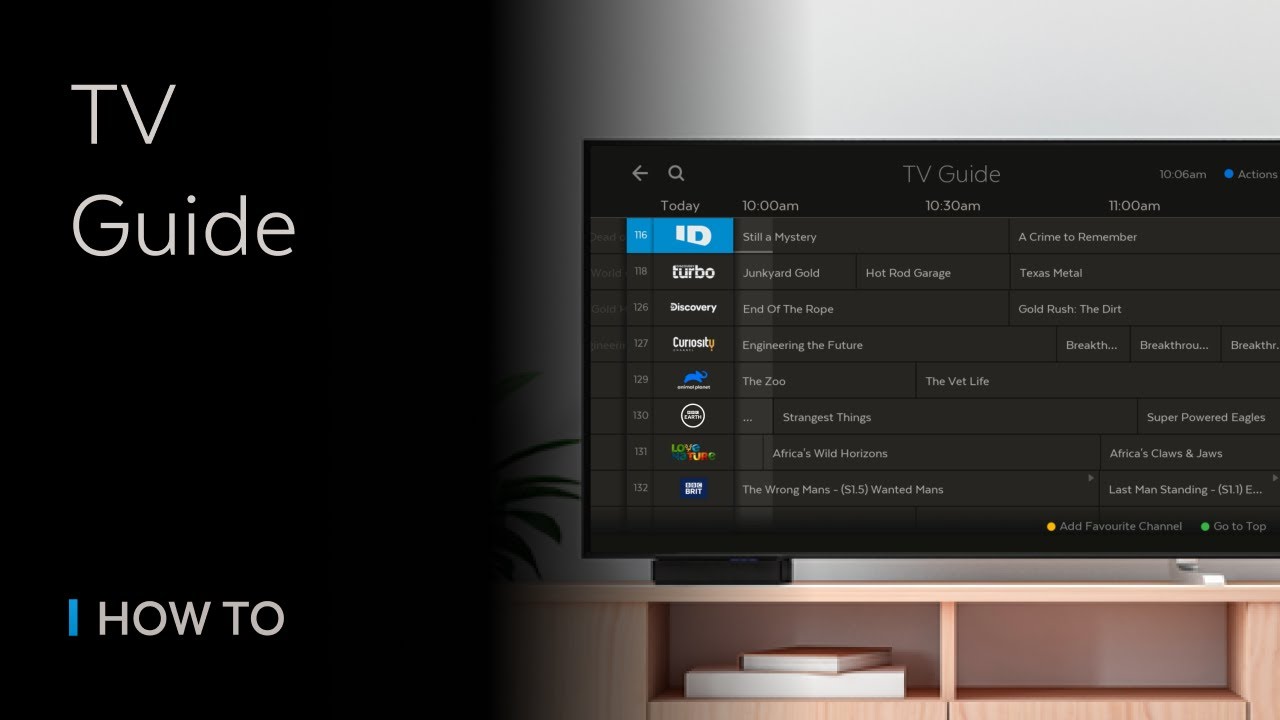 HOW TO - TV Guide - YouTube
